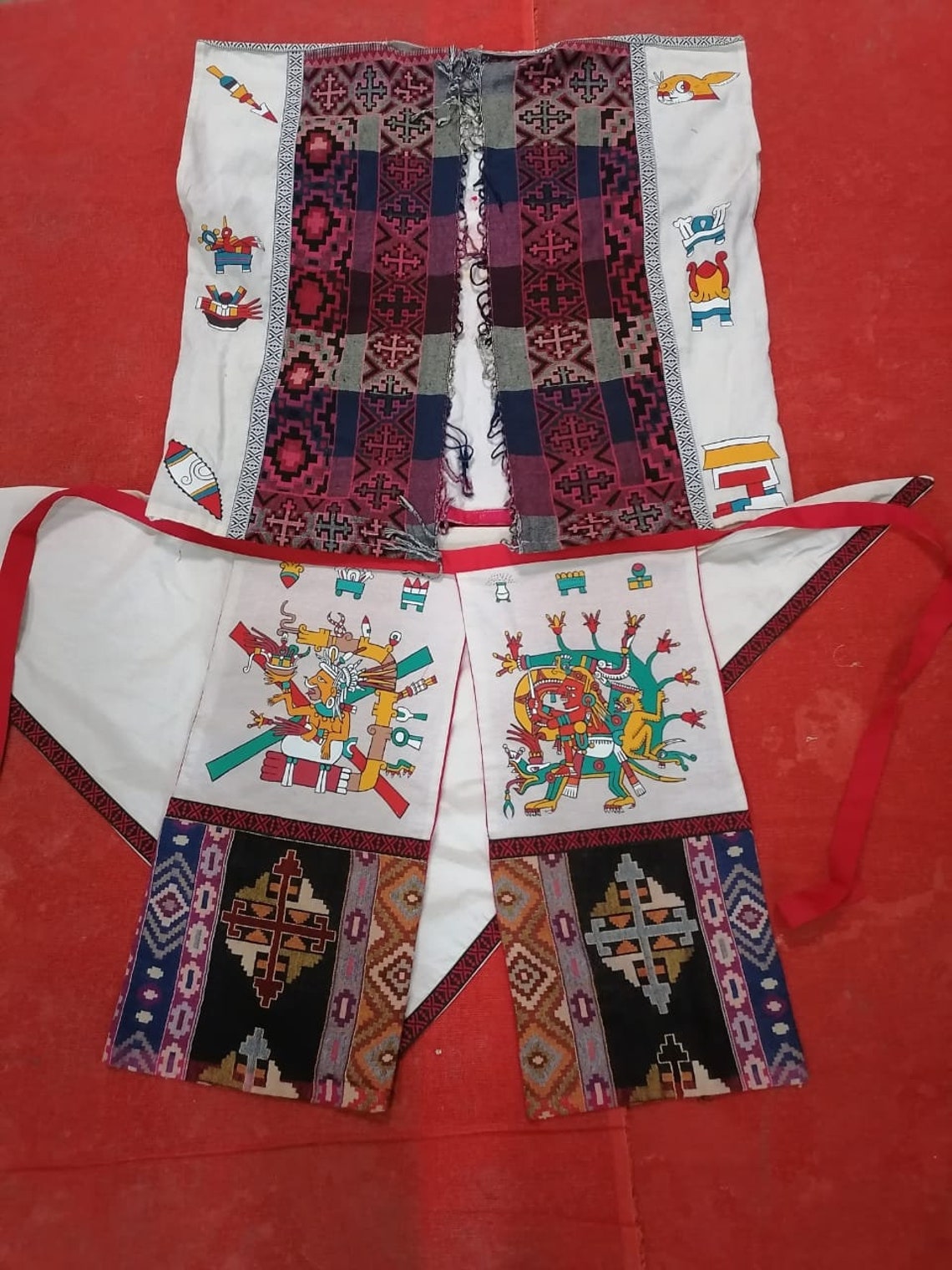 Mexica Yoyomitl Mexica Aztec Regalia Handmade Maxtla | Etsy