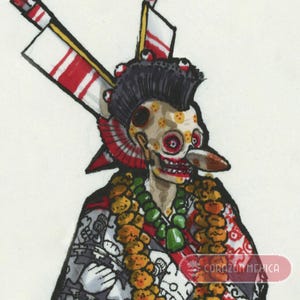 In Miquiztli, Mictecacihuatl, Mictlancihuatl, Mexica Aztec Traditional ...