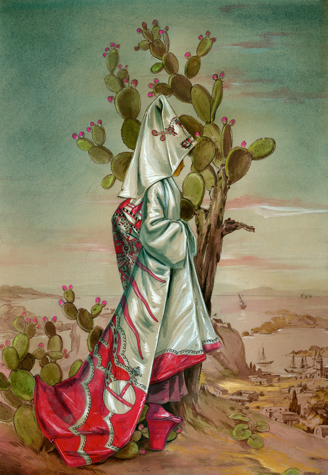 The Manila Bride, Mexica, Aztec, Mexican Art, Corazon Mexica, Chicano ...