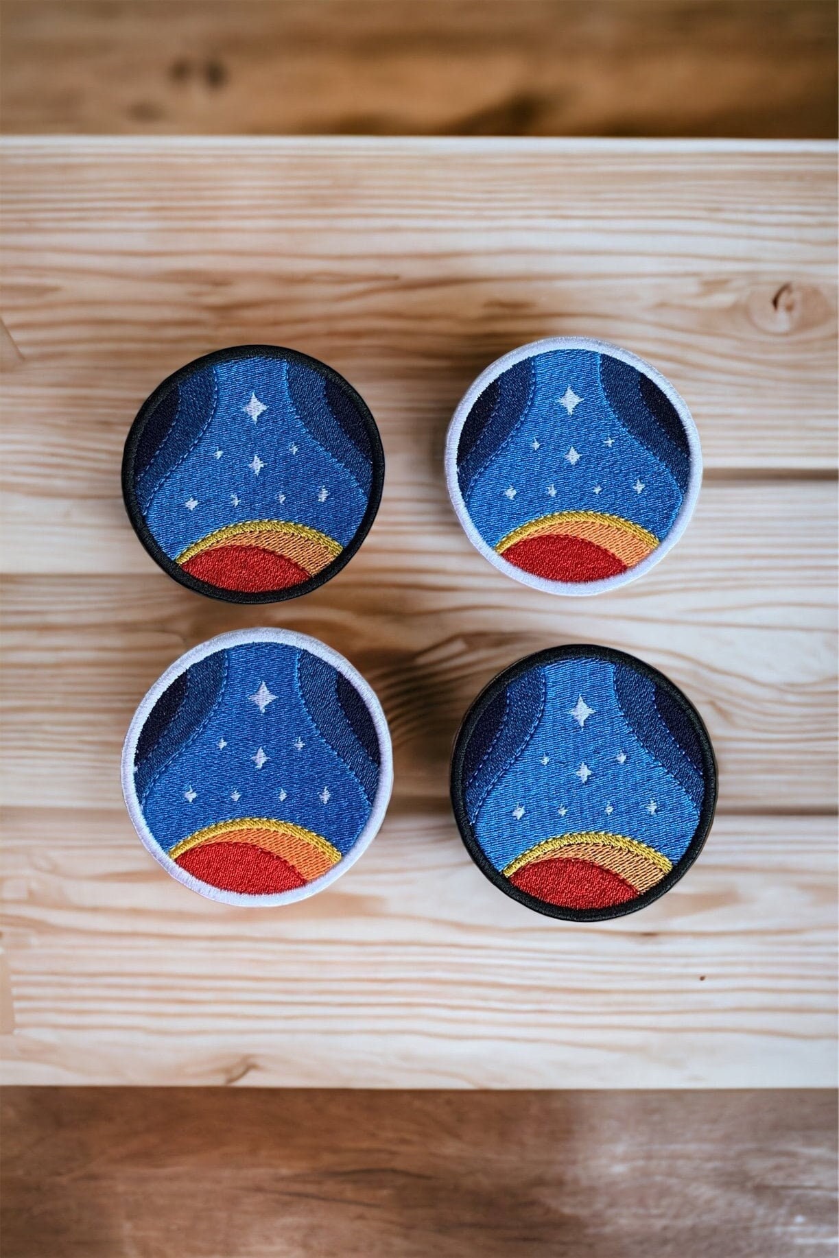 Starfield Patch Constellation Starfield White or Black - Etsy Australia