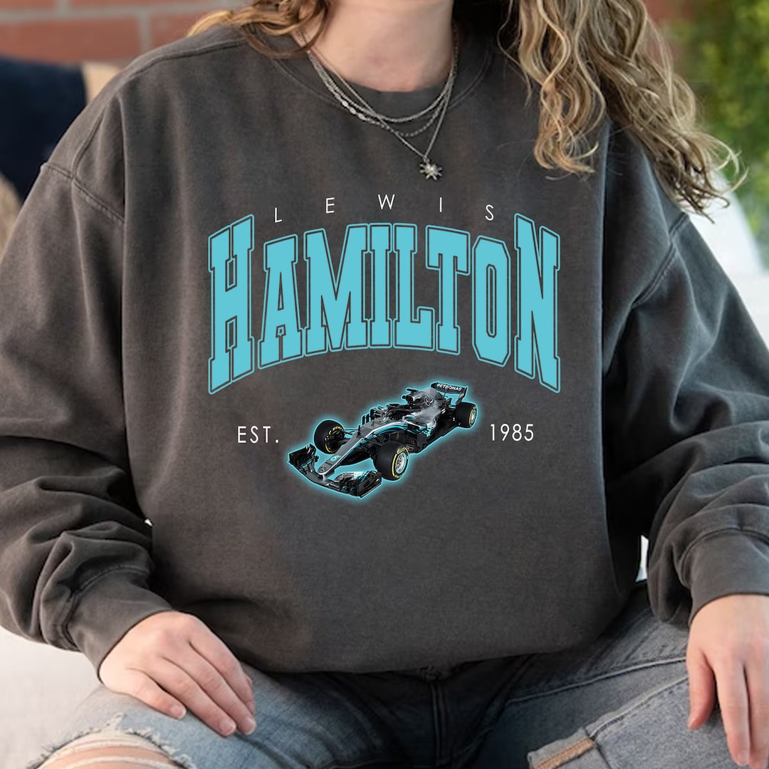 Lewis Hamilton Formula 1 Sweatshirt, Lewis Hamilton Shirt, F1 Shirt, F1 ...