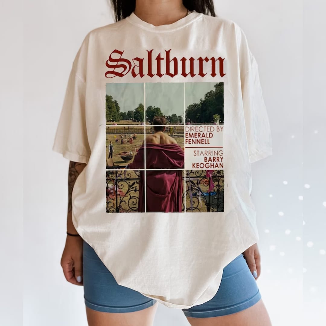 Saltburn Movie Shirt, Jacob Elordi, Saltburn Merch, Directed by Emerald ...