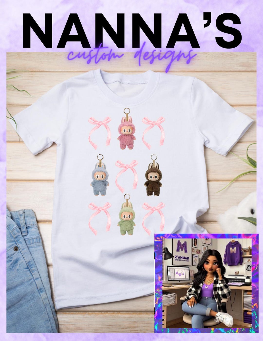 Labubu Coquette - Etsy