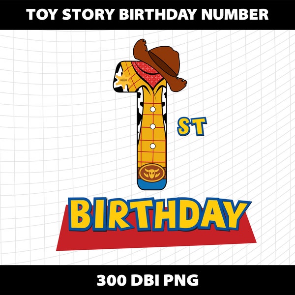 Toy Story 1st - Etsy