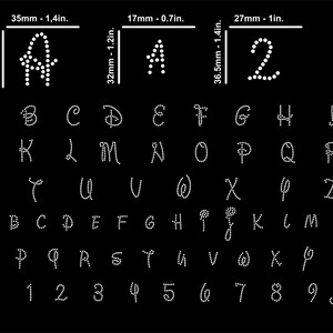 Rhinestone Letters Font Alphabet Mickey Mouse Castle Chateau Silhouette ...