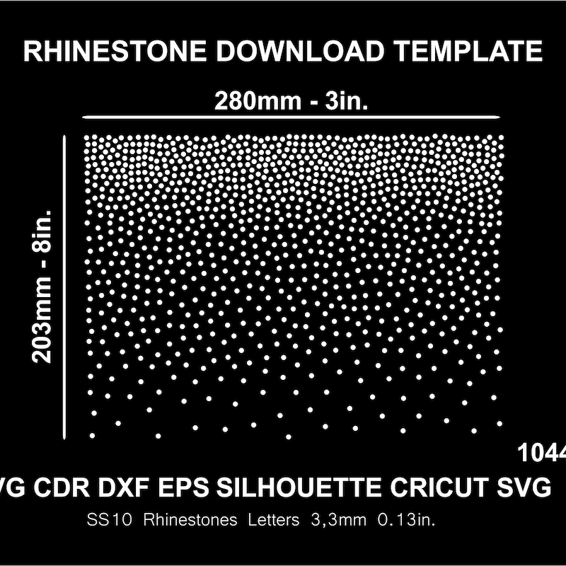 Rhinestone Templates - Etsy