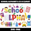 Crayons School Alphabet Clipart Letters 300dpi Transparent Png. 5 ...