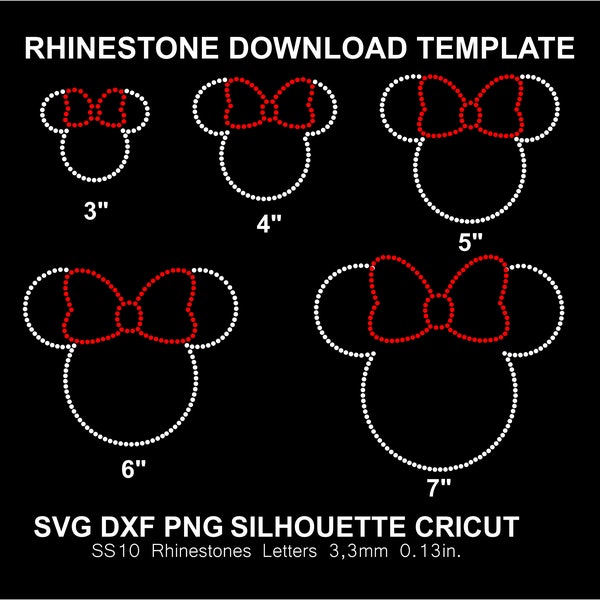 Rhinestone Mickey - Etsy