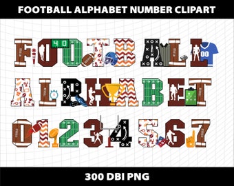 Soccer Doodle Letters PNG Hand Drawn Soccer Pattern Alphabet - Etsy