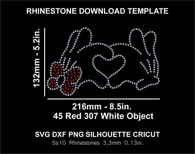Rhinestone Mickey Hand Templates Silhouette Cricut Svg Dxf Png Cut ...