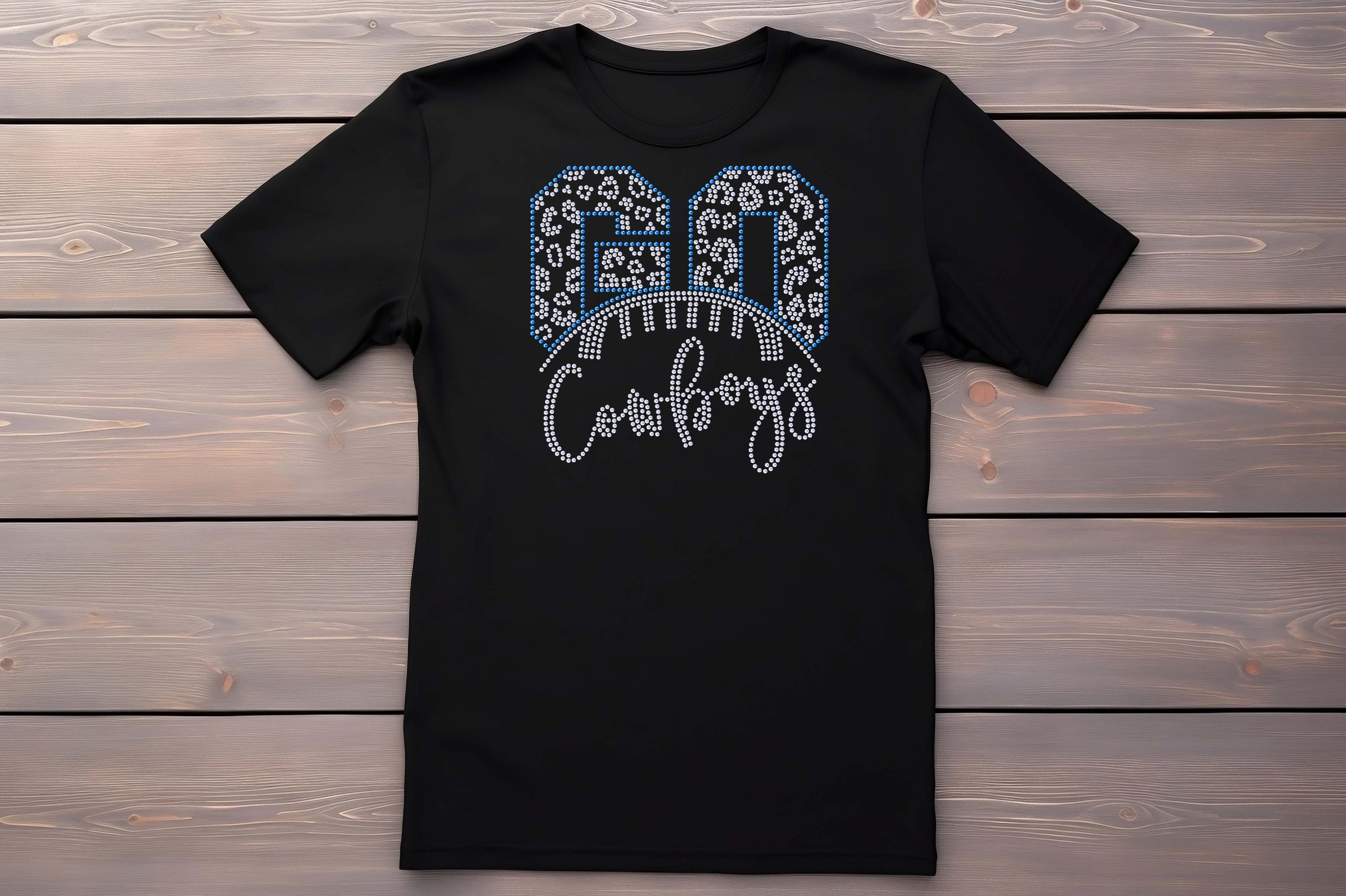 Rhinestone Football Go Team Font Letters Alphabet Silhouette Cameo ...