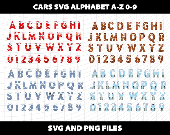 Lightning Mcqueen Font