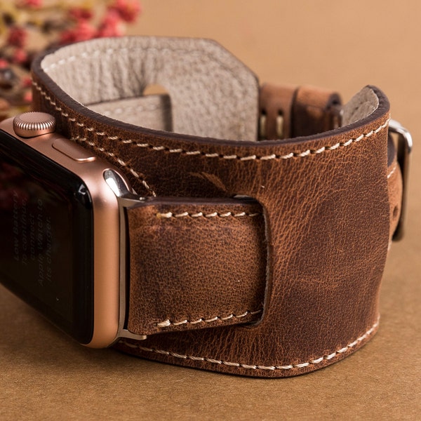 Apple Watch Cuff Strap - Etsy UK