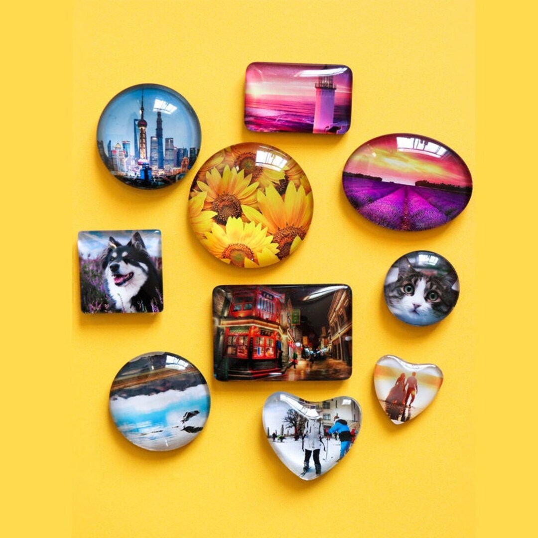 Photo Custom Magnets Picture Magnets Gifts Fridge Magnets Photo Print ...