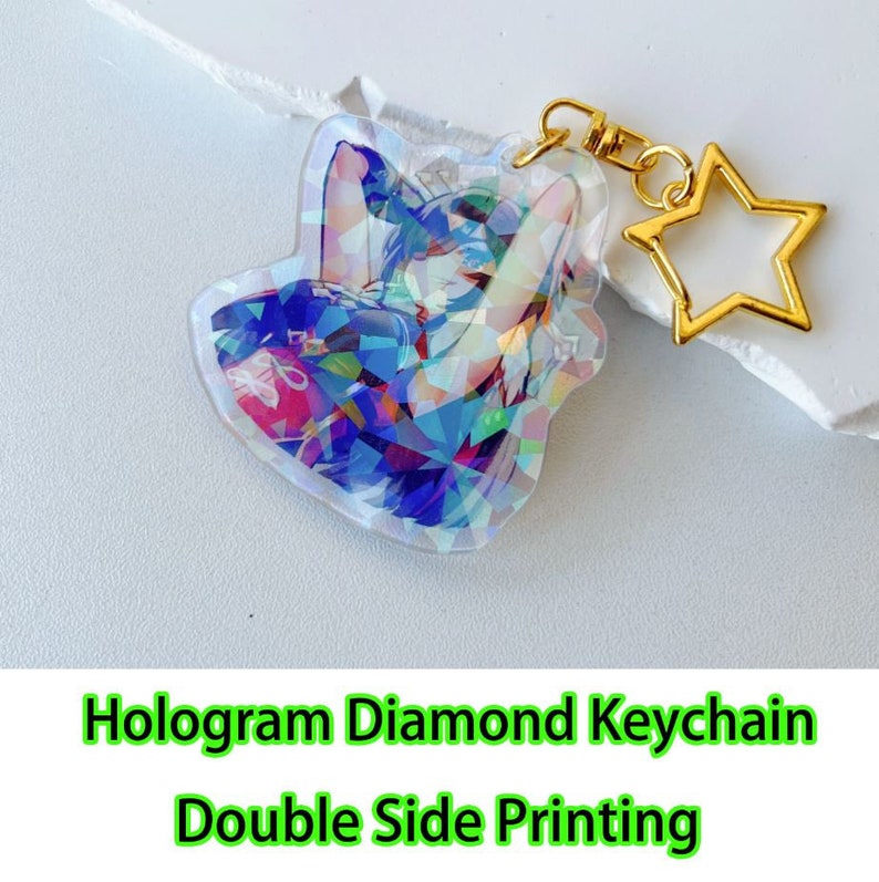 Personalized Acrylic Keychains Custom Acrylic Charm Epoxy - Etsy