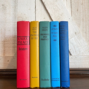 VINTAGE Rainbow Book Bundle AS PICTURED, Real Books for Decorating - Etsy