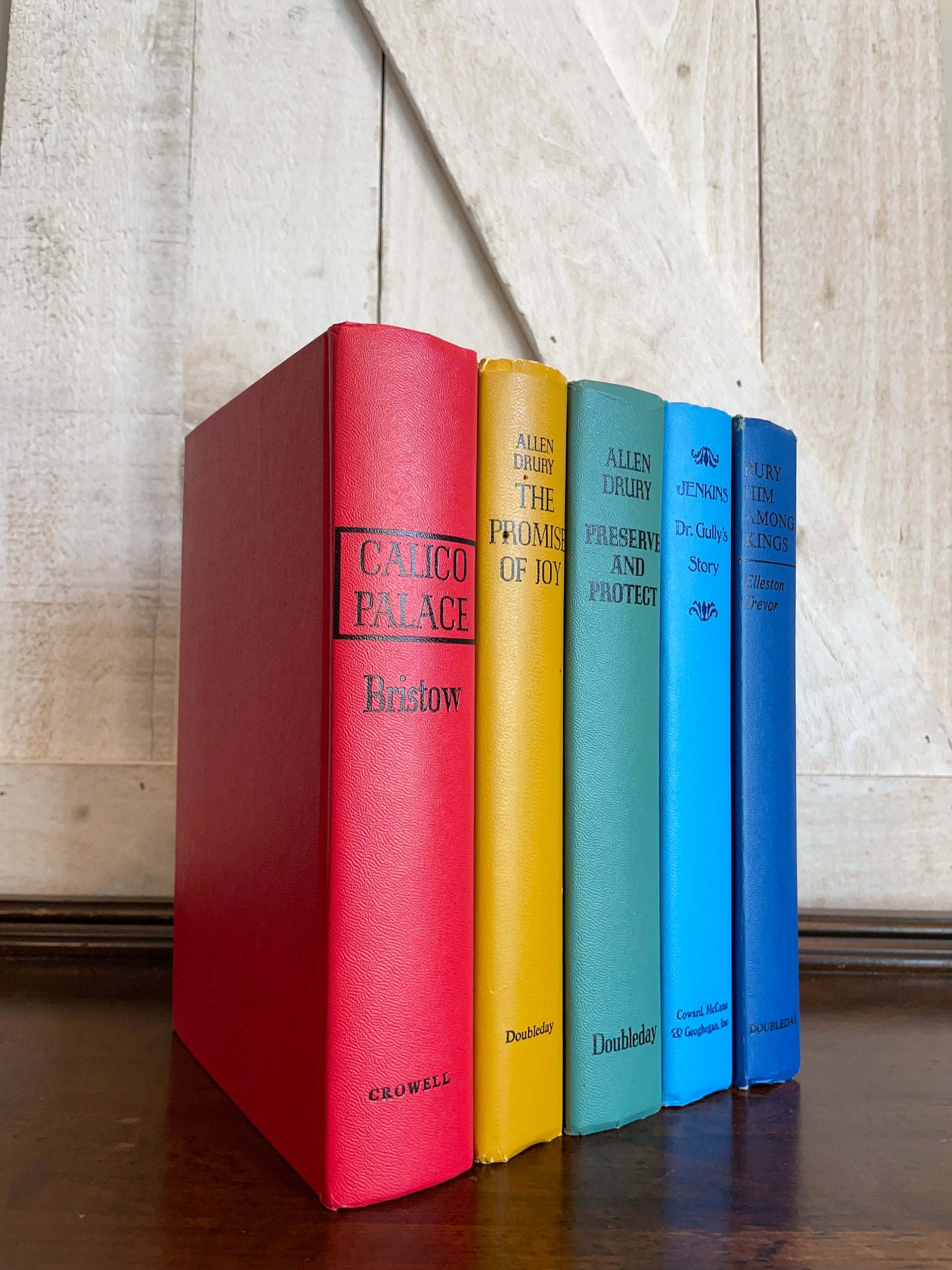 VINTAGE Rainbow Book Bundle AS PICTURED, Real Books for Decorating - Etsy