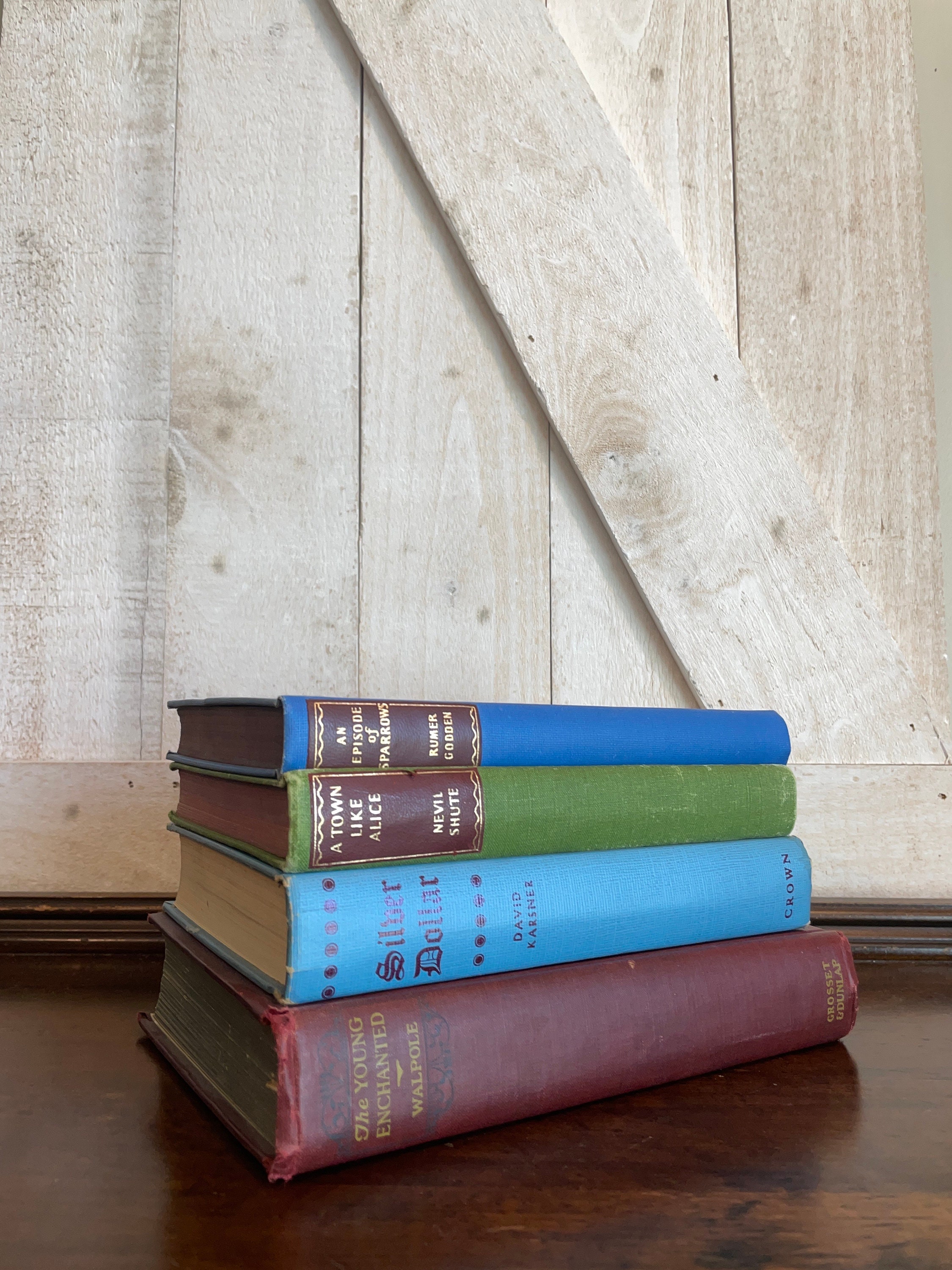 VINTAGE Burgundy Green and Blue Book Bundle AS PICTURED - Etsy