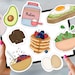 Healthy Food DIGITAL STICKERS for Digital Planner and | Etsy