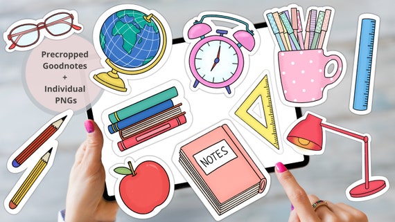 Back to School Teacher Student DIGITAL STICKERS Digital - Etsy
