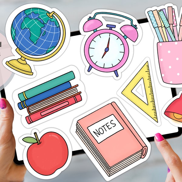 Cute School Stickers - Etsy