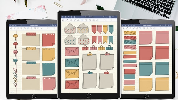 DIGITAL STICKERS for digital planner / Precropped GoodNotes | Etsy