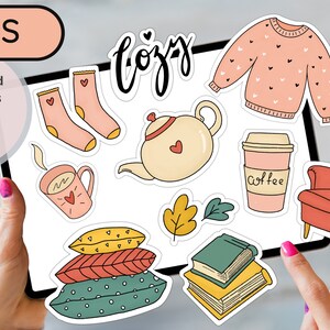 Four Seasons DIGITAL STICKERS Pack for Digital Planner, Precropped ...