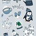 Four Seasons DIGITAL STICKERS Pack for Digital Planner - Etsy