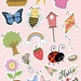 Four Seasons DIGITAL STICKERS Pack for Digital Planner, Precropped ...
