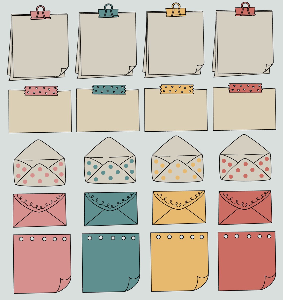 DIGITAL STICKERS for Digital Planner / Precropped Goodnotes - Etsy