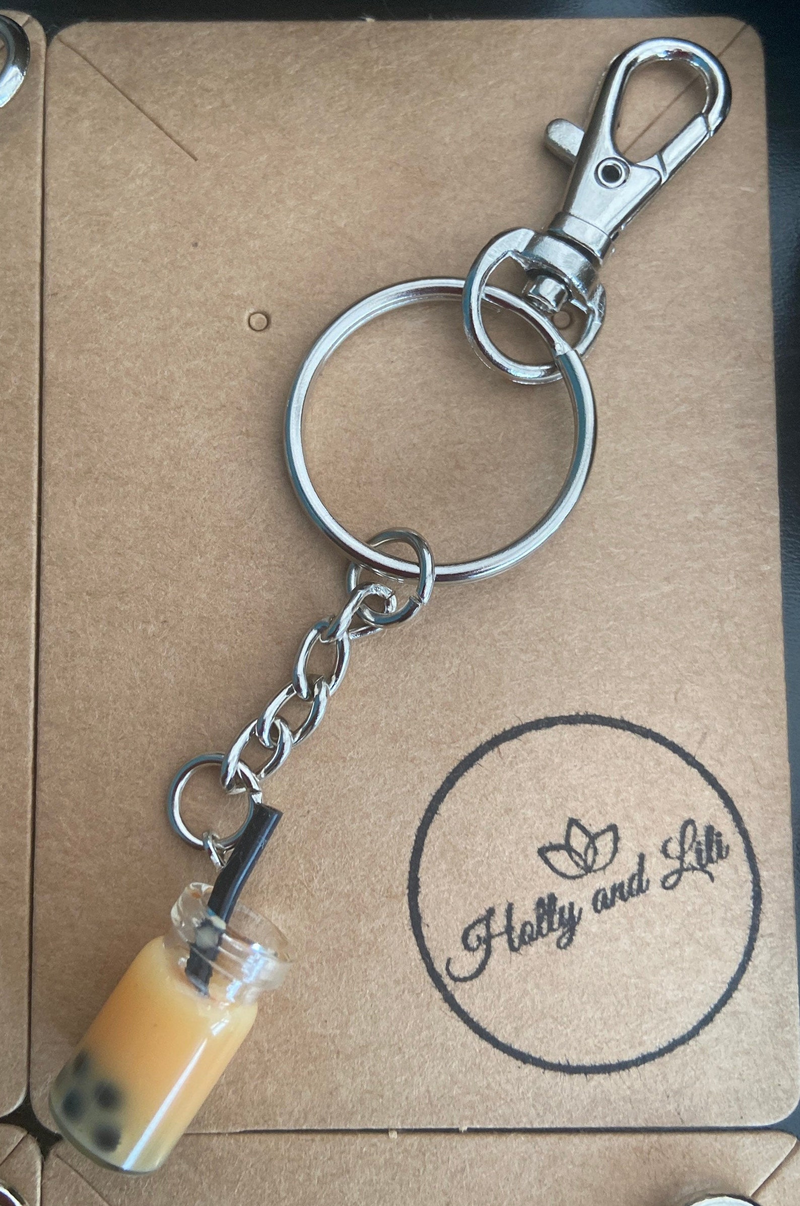 Bubble Tea Novelty Keyrings, Bubble Tea Keychains, Zipper Chains, Boba ...