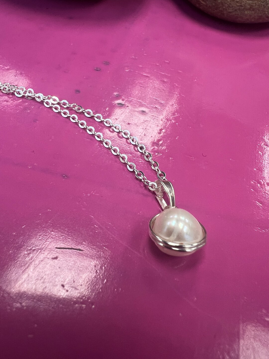 Birthstone Genuine Crystal Sphere Handmade Necklace, Birthday Gifts ...