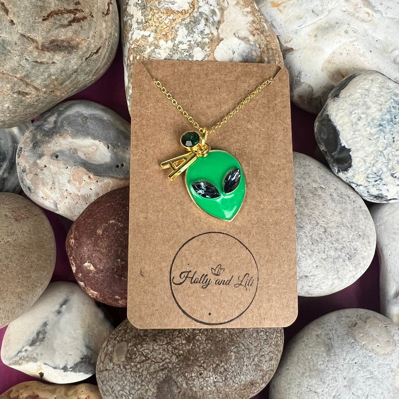 Alien Necklace - Etsy UK