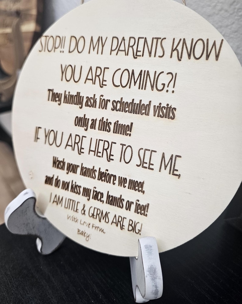 New Baby Rules SVG | With Love, From Baby | Cute Baby Rules Digital ...