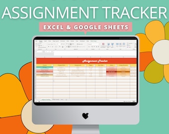 Assignment & Reading Tracker Academic Planner Track Due - Etsy