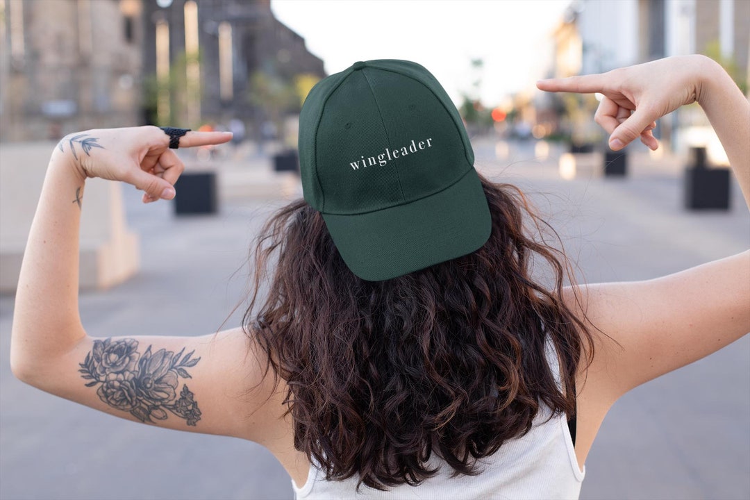 Wing Leader Fourth Wing Dad Hat – Iron Flame Fantasy Cap With Dragon Embroidery – Adjustable ...