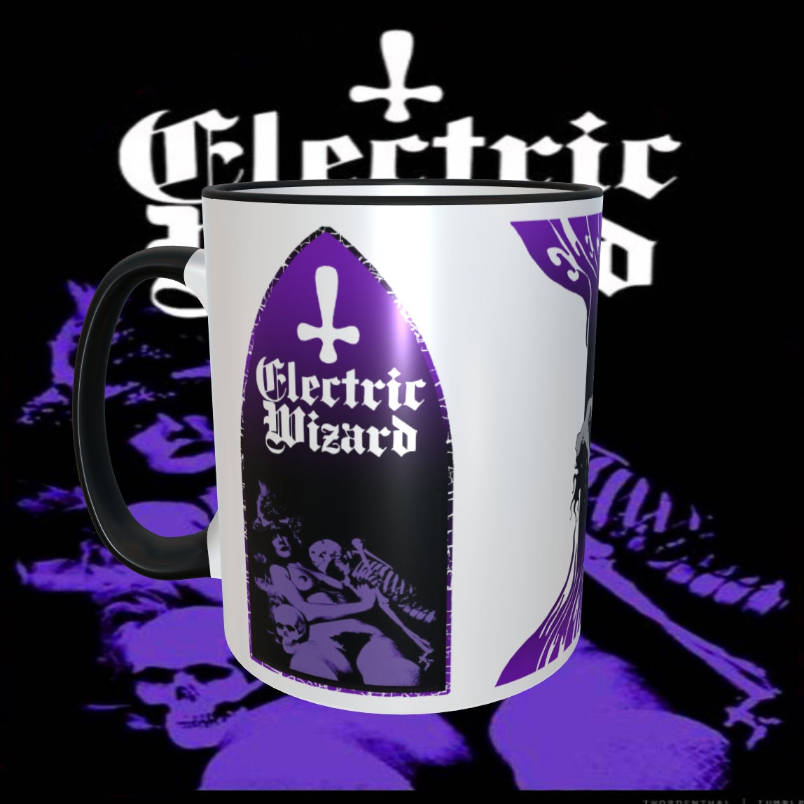 Electric Wizard We Live Poster