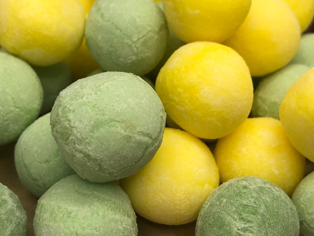 UK Freeze Dried Sour Bon Bons - Lemon and Apple Sour Candy, Sweets ...