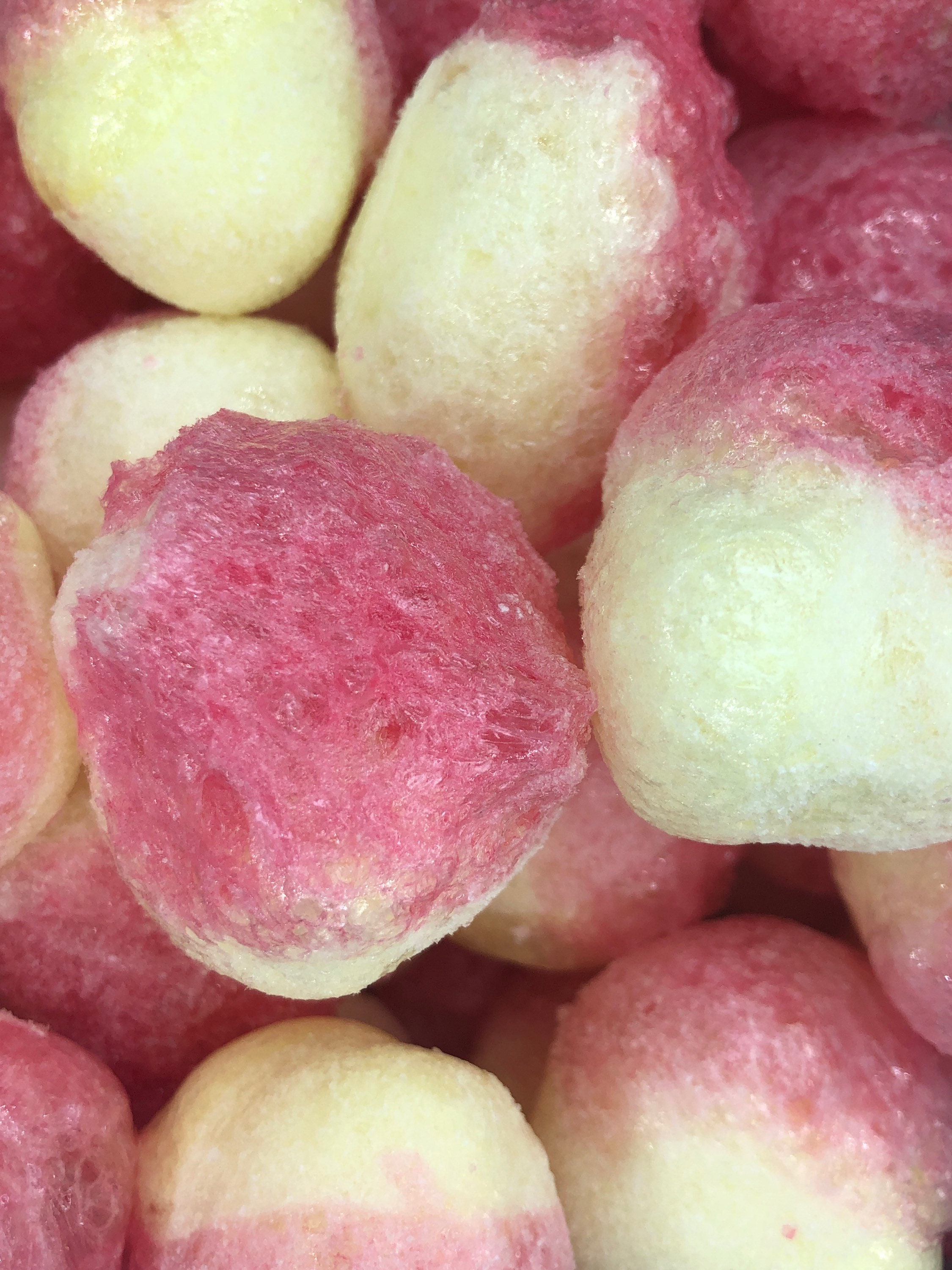 UK Freeze Dried Rhubarb Custard Retro Sweets candy Light And Airy Intense Flavour Gift uk-freeze-dried-rhubarb-custard-retro-sweets-candy-light-and-airy-intense-flavour-gift