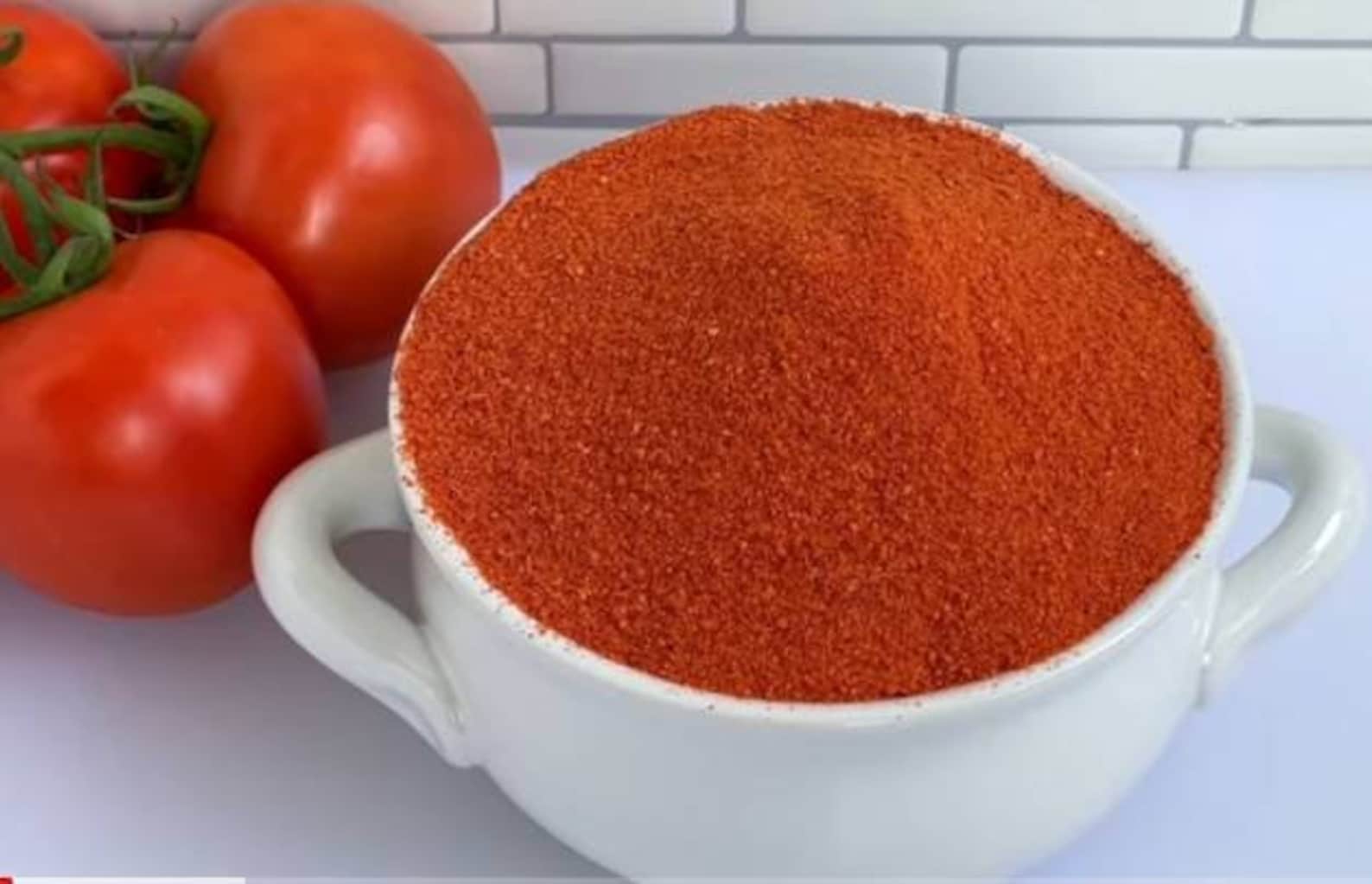 Organic Dried Tomato Powder Cooking, Soup, Cream ,salad ,spice 3.5 Oz ...