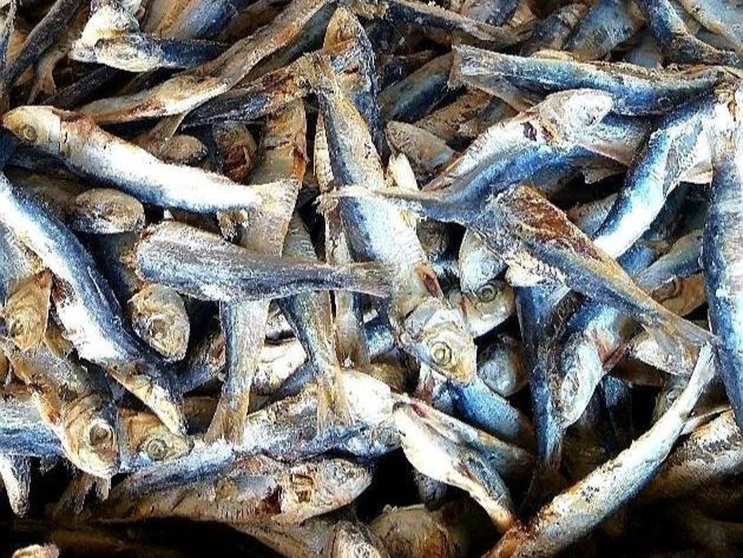 Sundried Fresh Sardinella Fish ( Keeramin Fish ) .. ( 75g -330g ) Free ...
