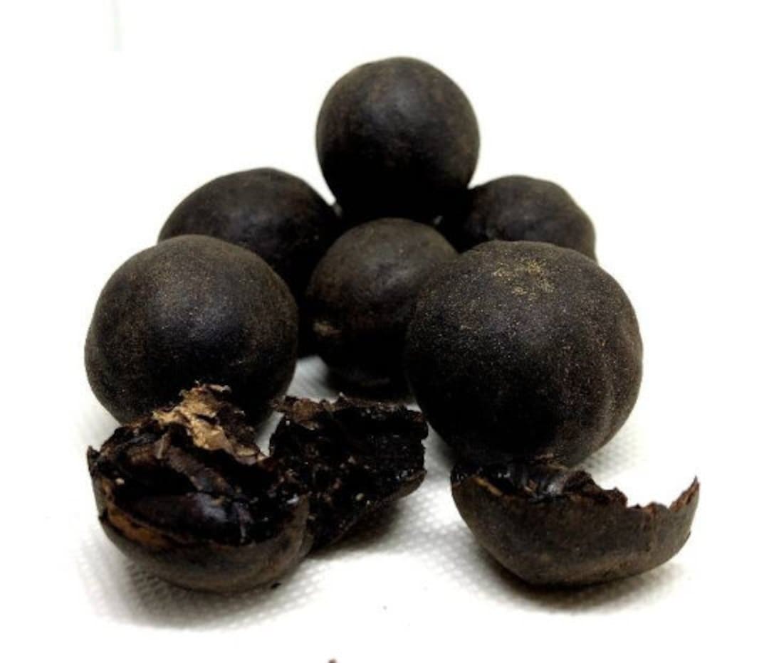 Dried Black Lime / Lemon Powder Organic Pure Natural Smoked Whole Black ...