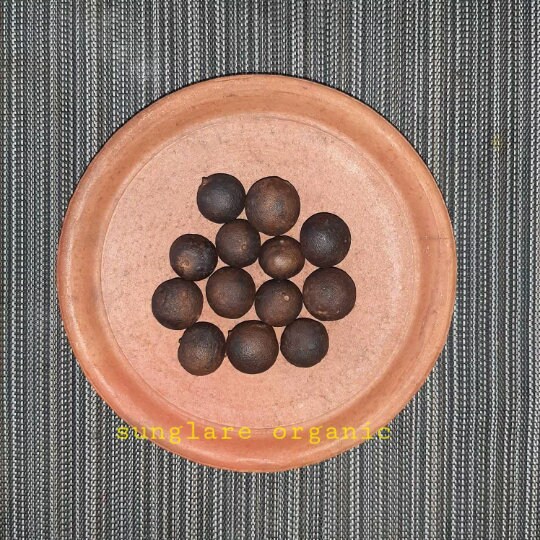 Dried Black Lime / Lemon Powder Organic Pure Natural Smoked Whole Black ...