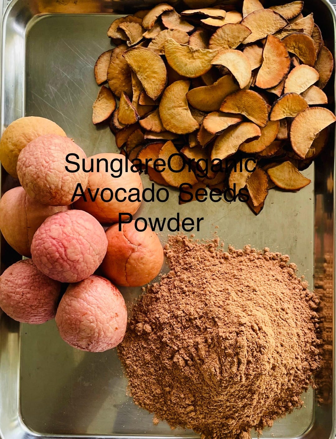 Organic Garden Grown Healthy Dried Avocado Seeds Powder & Slices | FREE ...