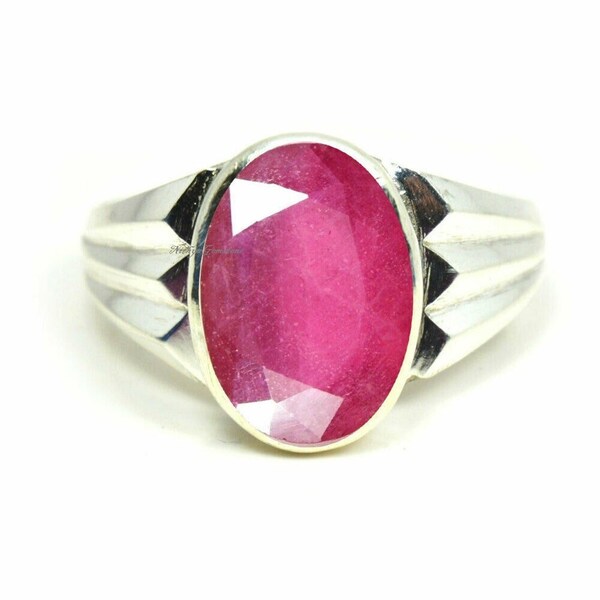 Ruby Man Ring - Etsy