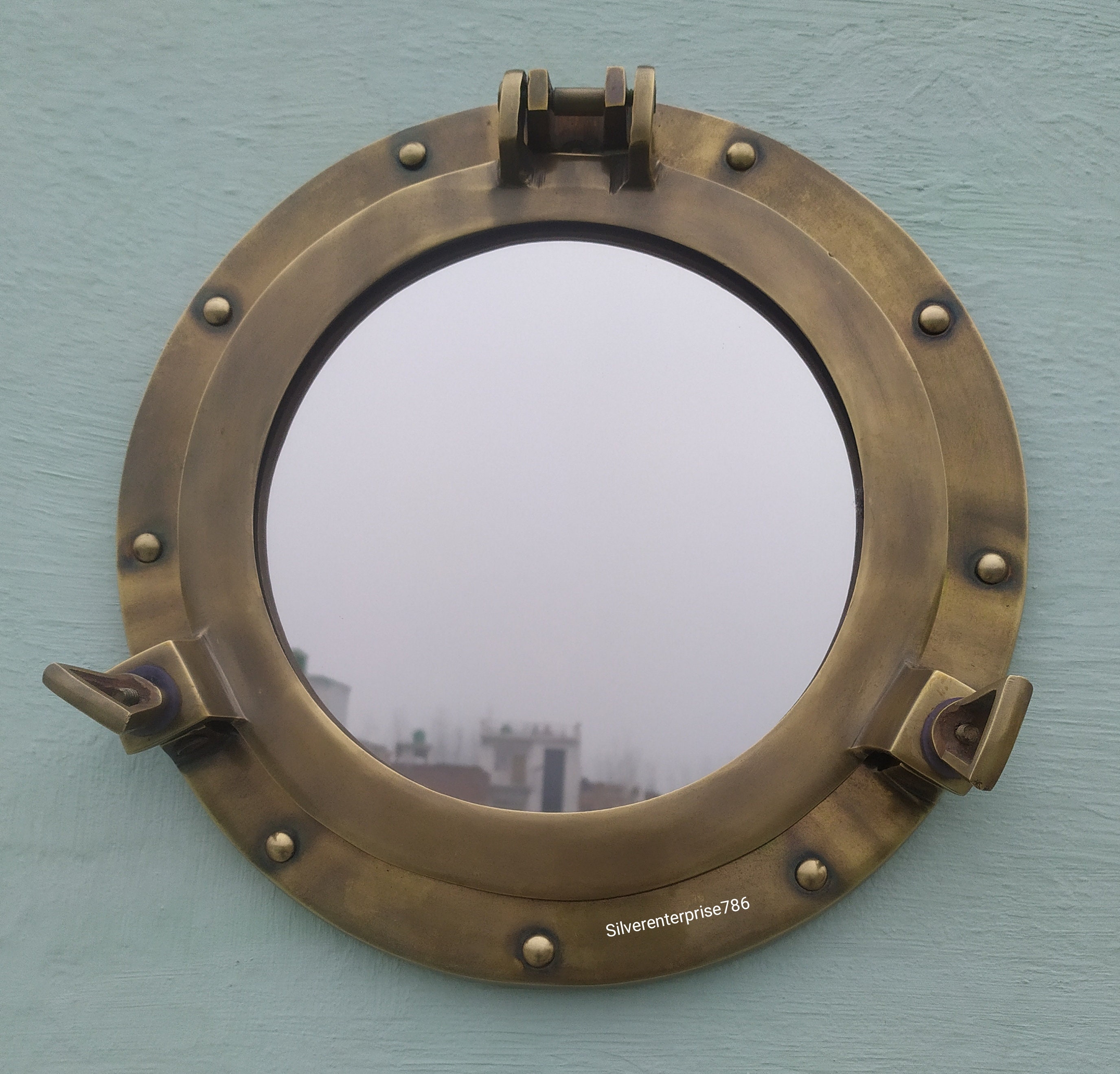 Antique Brass Finish Port Hole Window Maritime Nautical Ship - Etsy