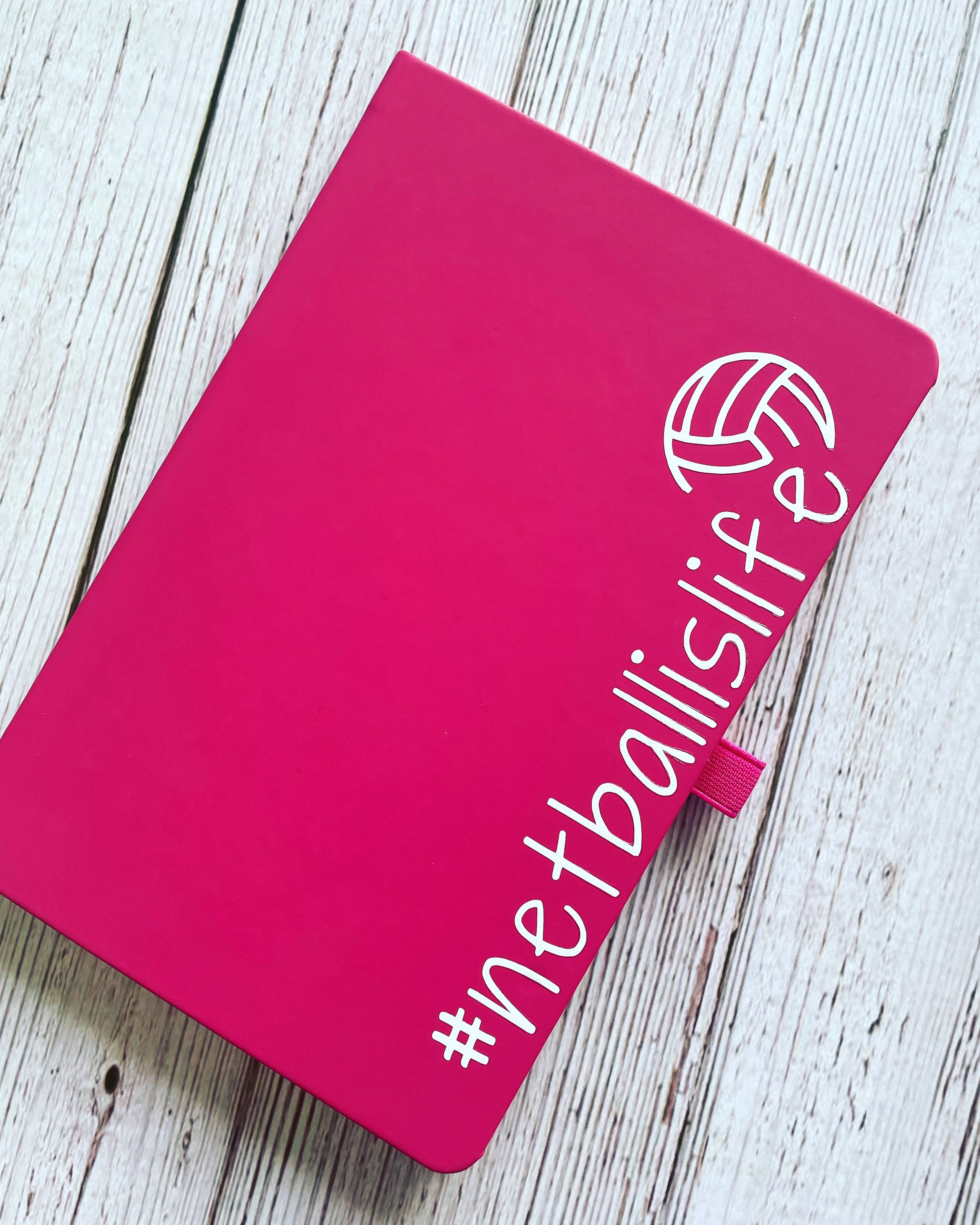 Netball Notebook A5 Lined Paper Soft Touch Netball is Life - Etsy Australia