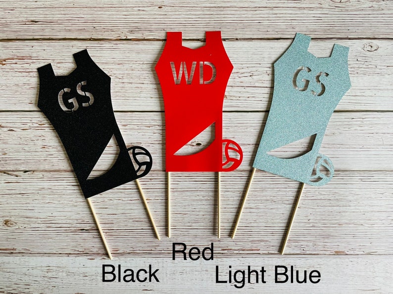 1x Netball Cake Topper / Custom Netball Position - Etsy UK