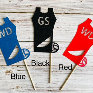 1x Netball Cake Topper / Custom Netball Position - Etsy UK
