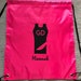 Netball Nylon Drawstring Bag Personalised With Position and Name - Etsy